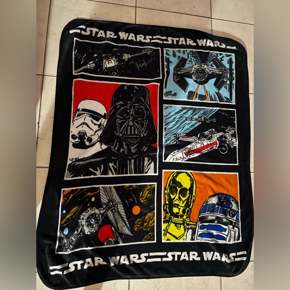 Star Wars | Bedding | Star Wars Fleece Throw Blanket | Poshmark